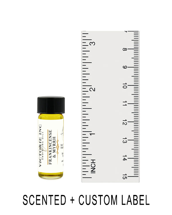 Pocket Anointing Oil Vials SCENTED + Custom Label — Victorie Inc.